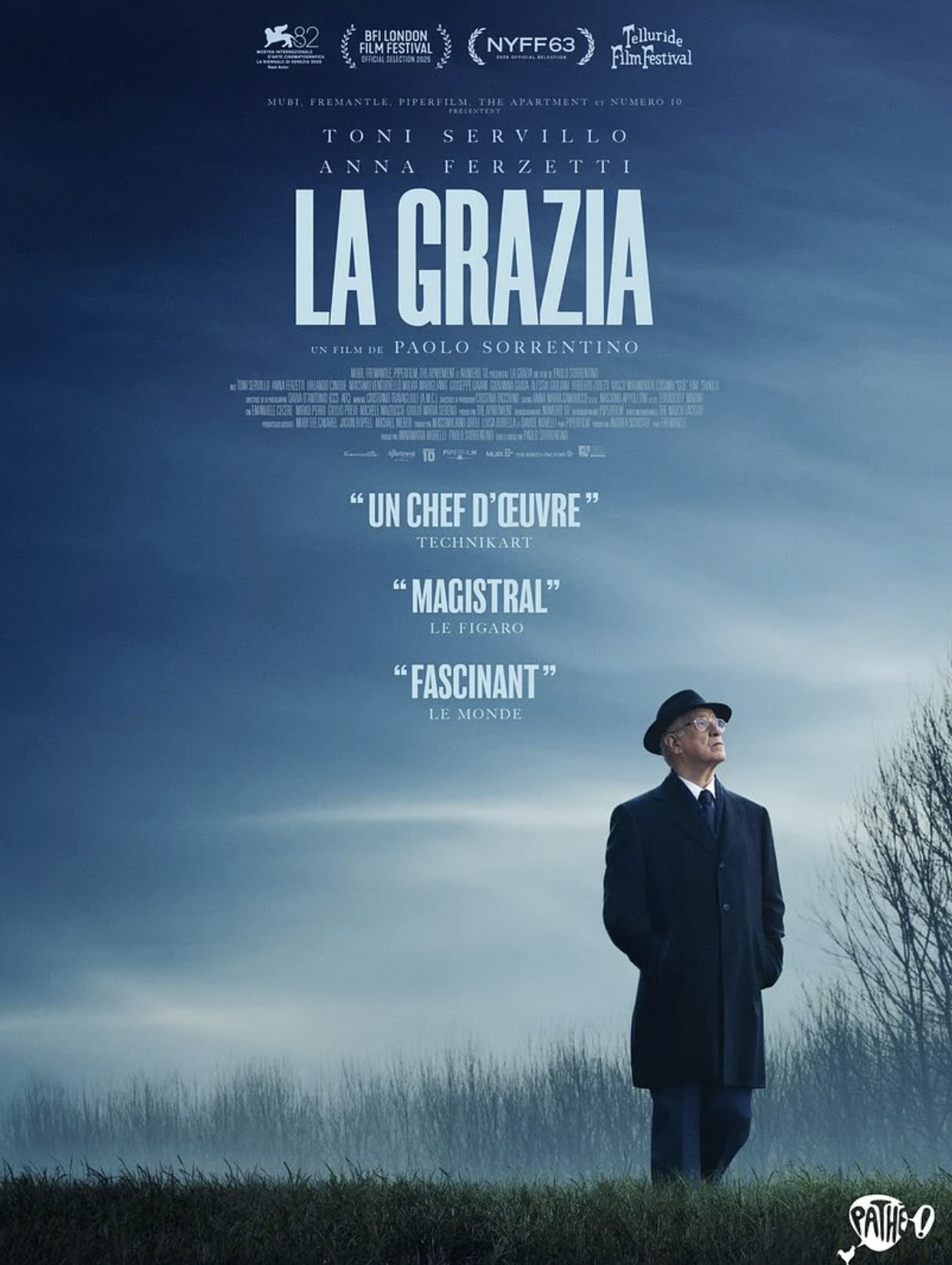LA GRAZIA de Paolo Sorrentino : la critique du film